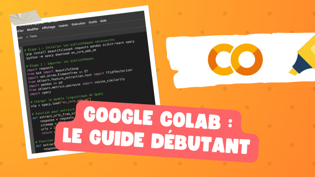 Tutoriel Google Colab : utiliser Python pour l'apprentissage ...